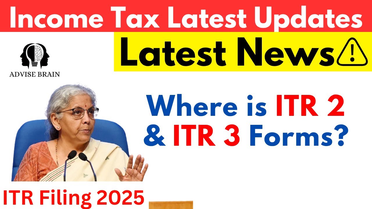 Where are ITR 2 & ITR 3 Forms? Why it's taking too Much Time? #Itr2 # ...