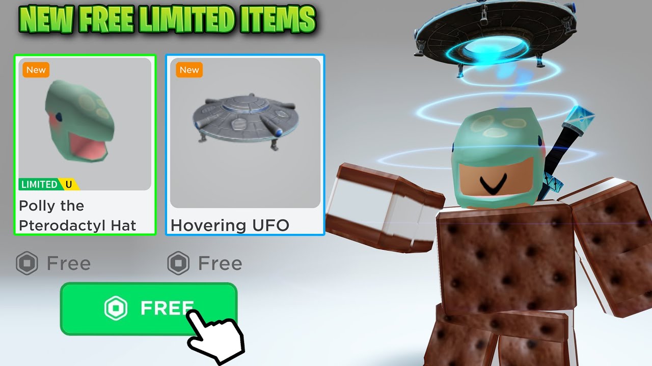 NEW ROBLOX FREE ITEMS + FREE LIMITED 💀😱 - YouTube