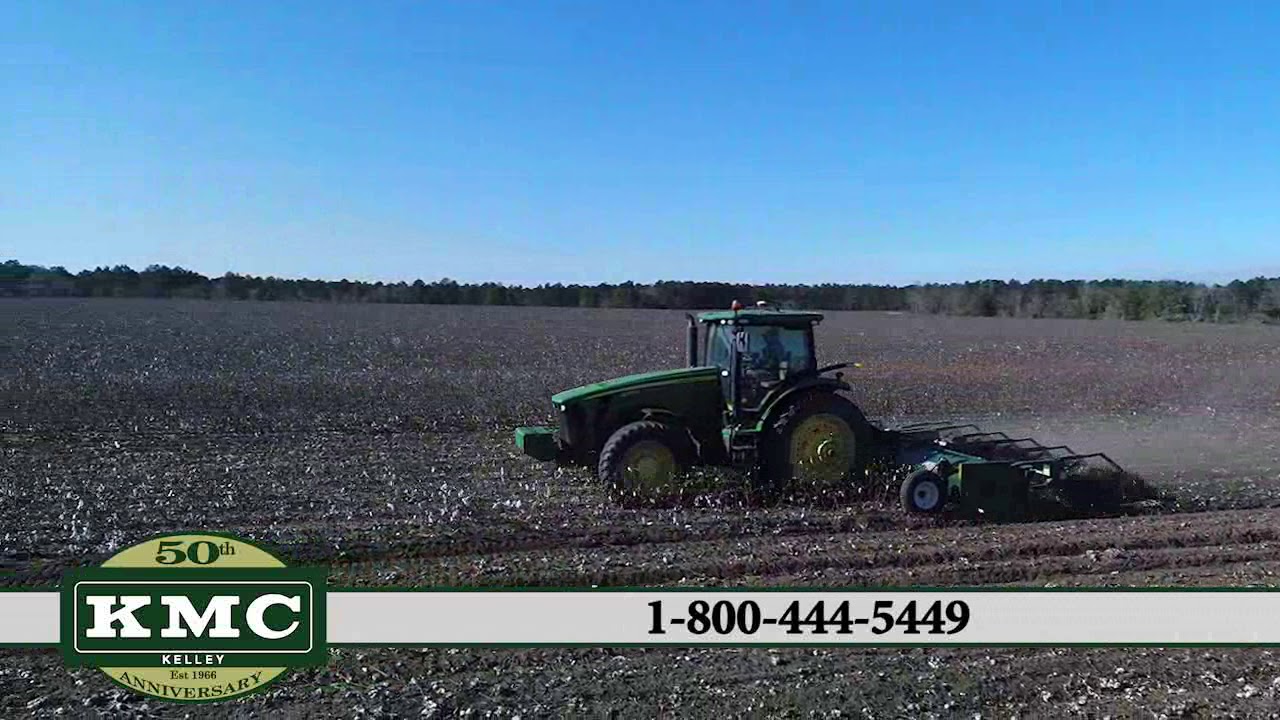 KMC STALK PULLER & STALK SHREDDER PULLER - YouTube