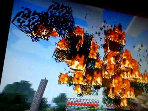 Minecraft fire **£ - YouTube