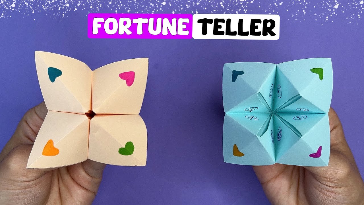 How To Make A Fortune Teller Paper Craft Dragon Fortune Teller Craft