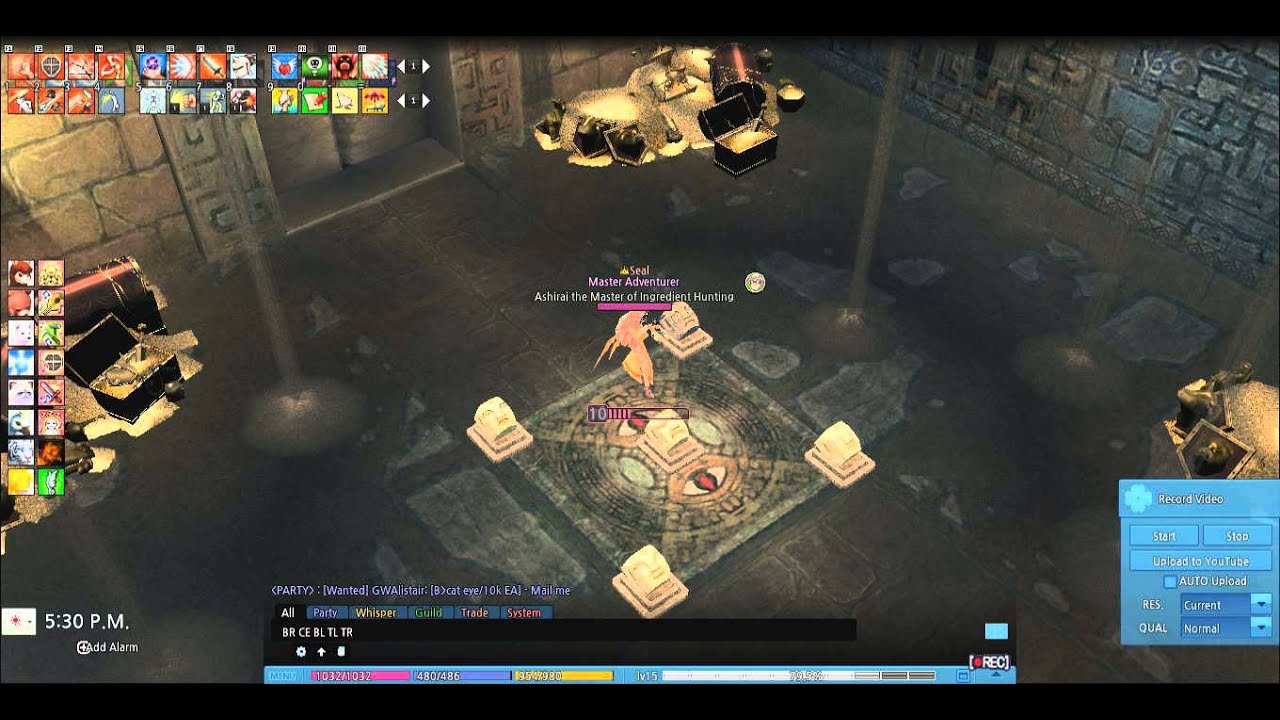 Mabinogi Treasure Dungeon Exploration - YouTube