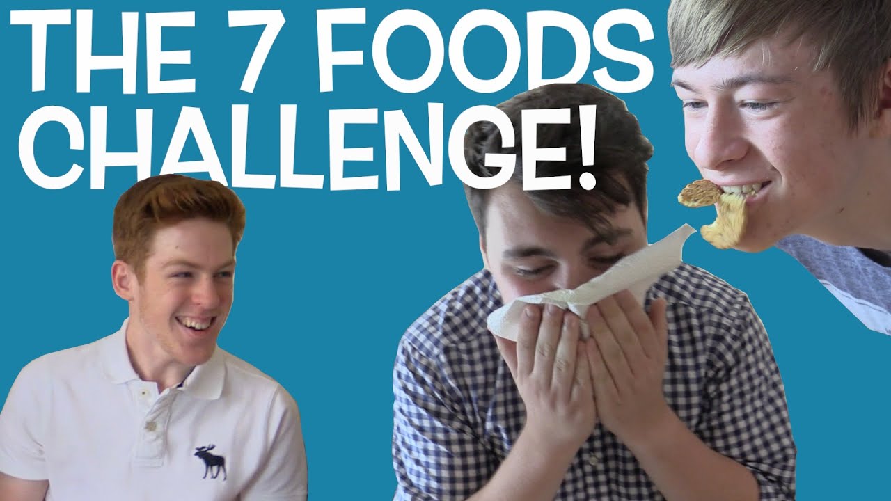 THE 7 FOODS CHALLENGE! - YouTube