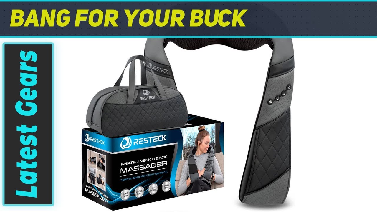 Resteck Massager for Neck and Back With Heat – The Best Solution for ...