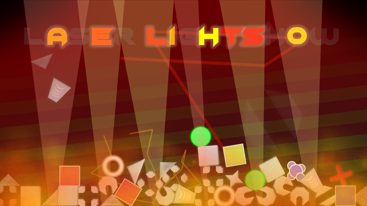 Laser Lightshow - Rave Party Theme - YouTube