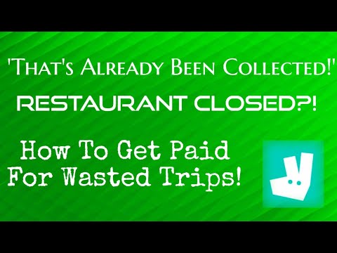 How To Get Paid For A Wasted Trip On Deliveroo! - YouTube