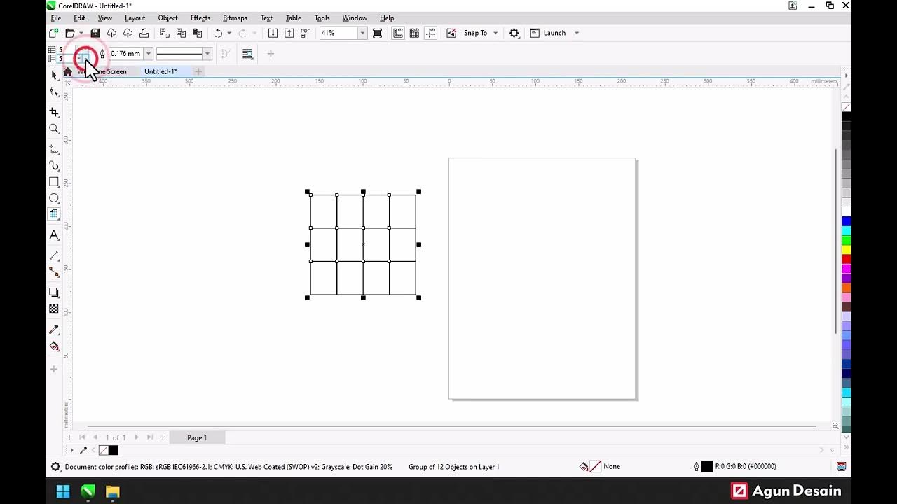 37 Graph Paper Tool CorelDRAW - YouTube
