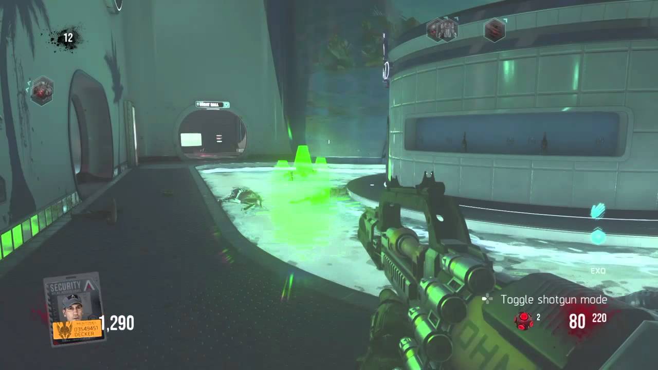 Call of duty advanced warefare ( Exo Zombies Decent ) - YouTube