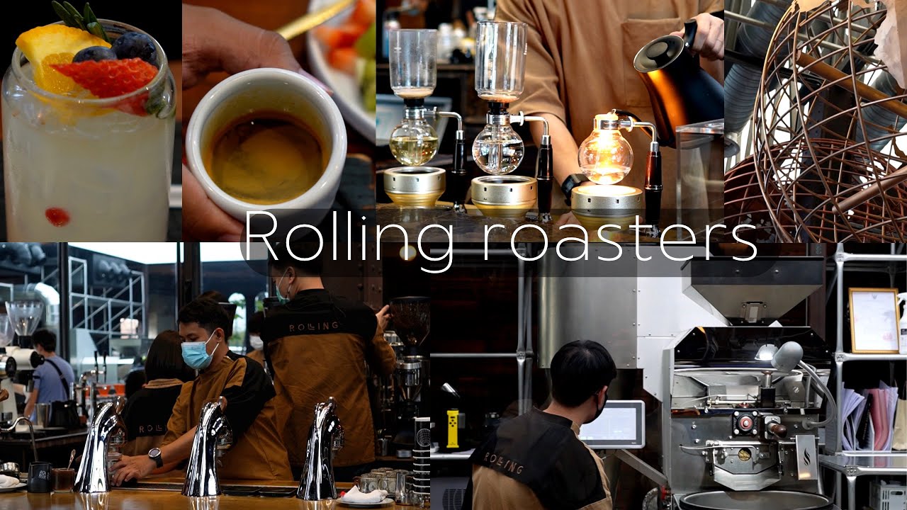 Rolling roasters พรานนก ร้านกาแฟสุดเท่ห์ - YouTube