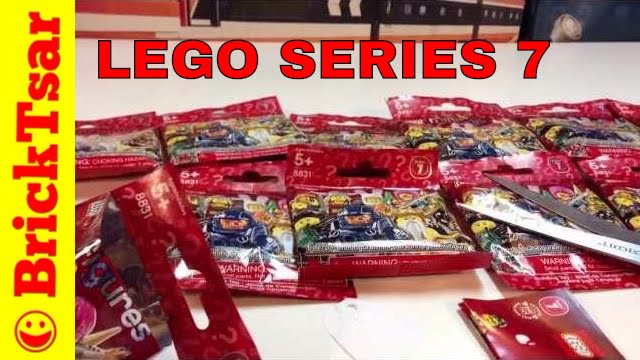 LEGO Series 7 minifigures unboxing (Unbagging) set 8831 - YouTube