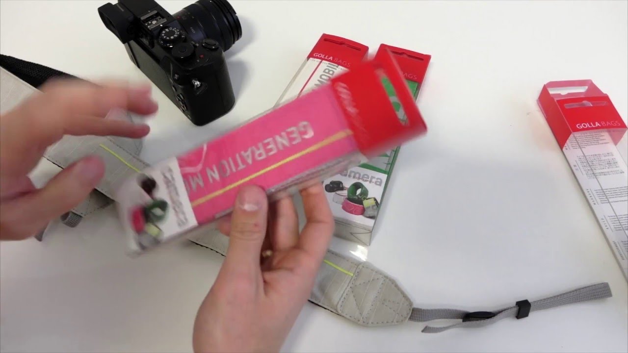 Golla Snap Camera Strap - ремък за фотоапарат - YouTube