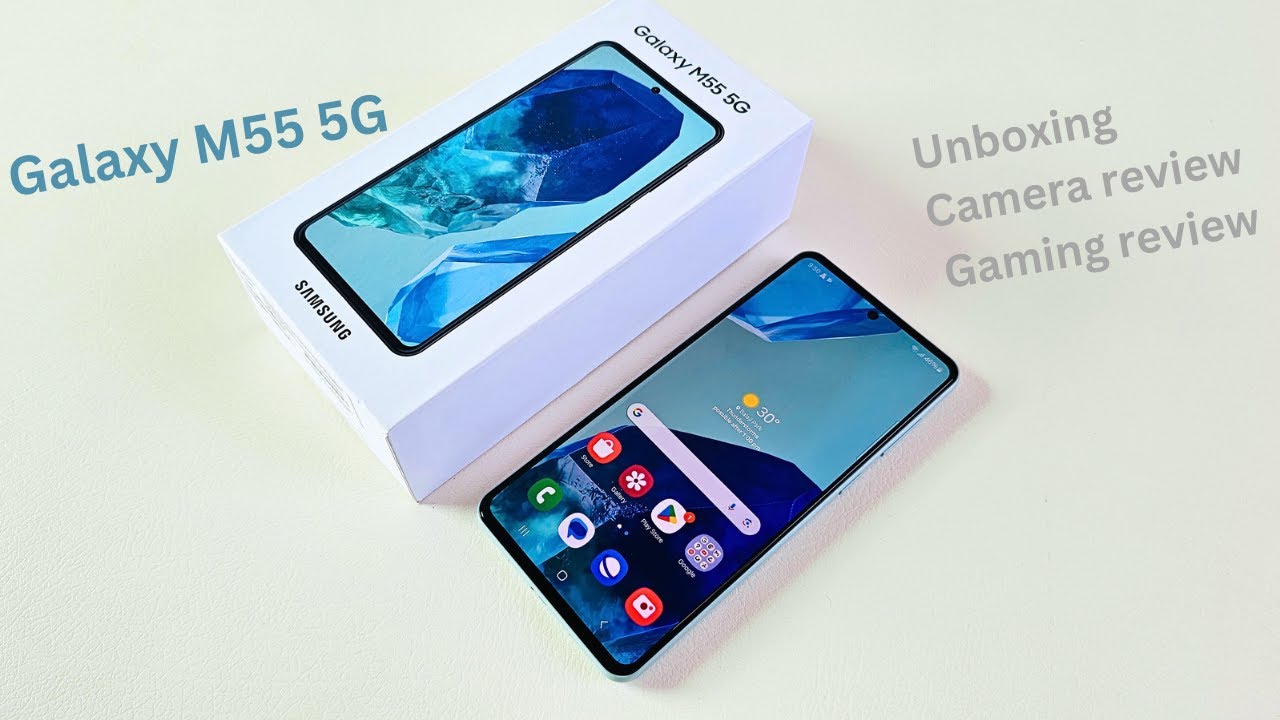 Samsung Galaxy M55 5G Unboxing and Review | 120Hz SuperAMOLED+ | 50MP ...