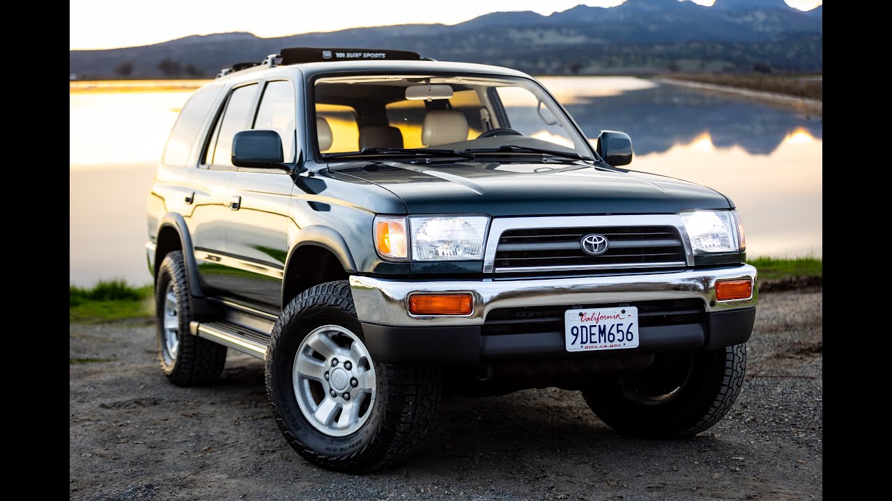 1997 Toyota 4Runner Manual Exterior walk around - YouTube