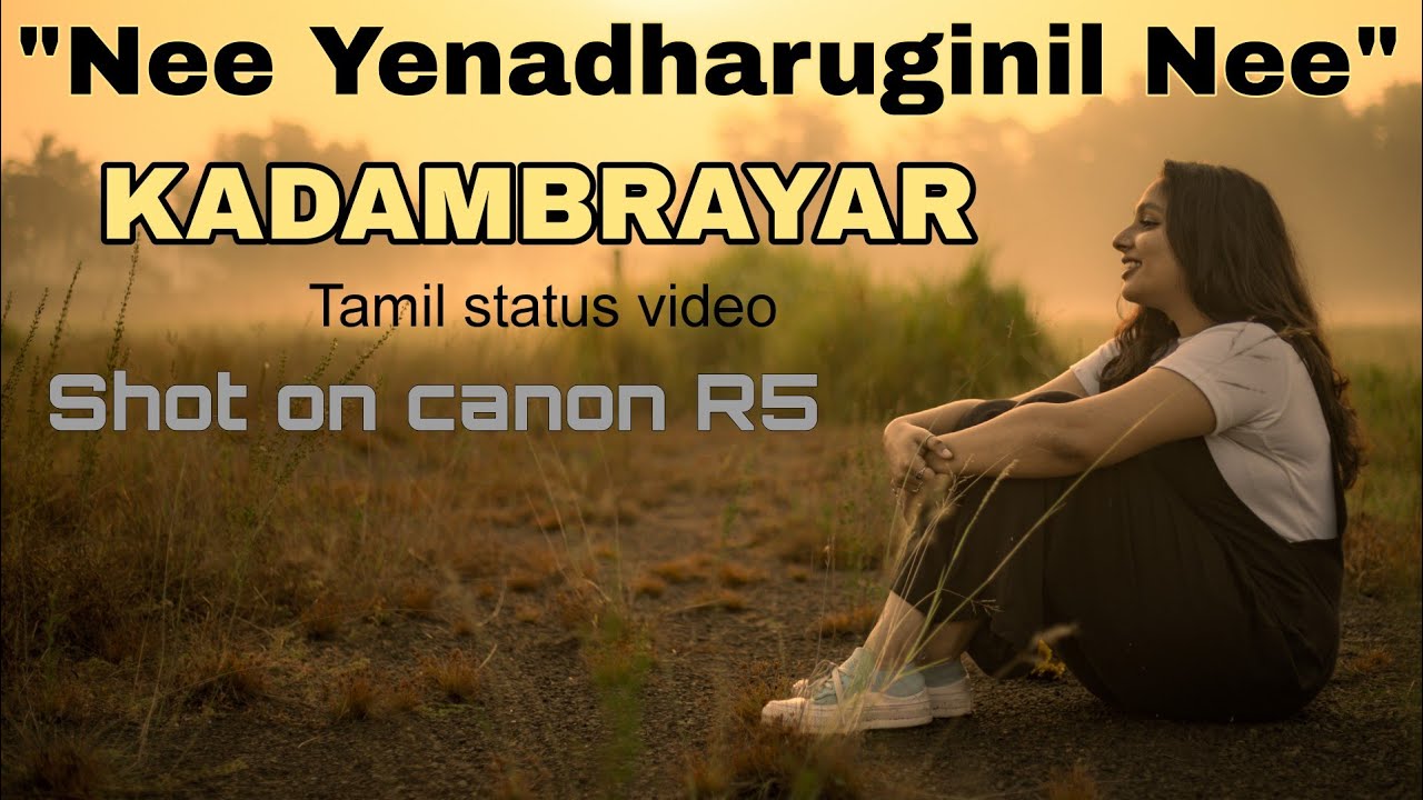 NEE YENADHARUGINIL NEE SONG |KADAMBRAYAR KOCHI | CANON R5 120FPS ...