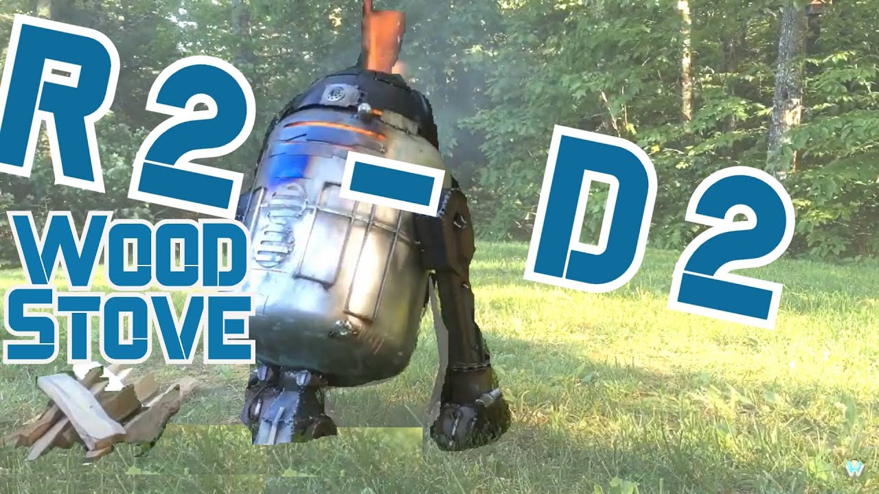 R2-D2 Woodstove R2D2 rocket stove - YouTube