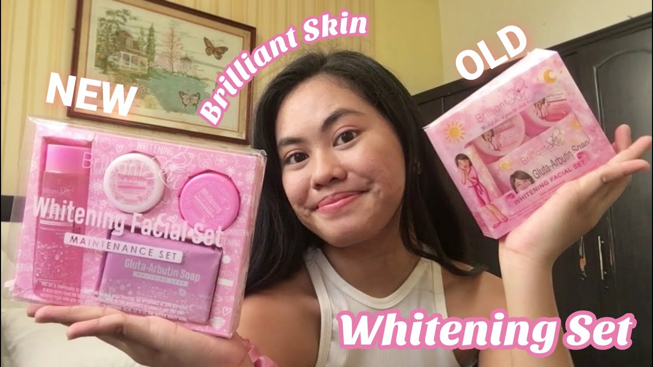 Brilliant Skin Whitening Set comparison, unboxing + review - YouTube