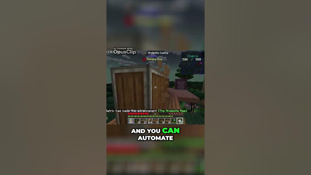 Crafting Andesite Casing A Step by Step Guide for Automation - YouTube