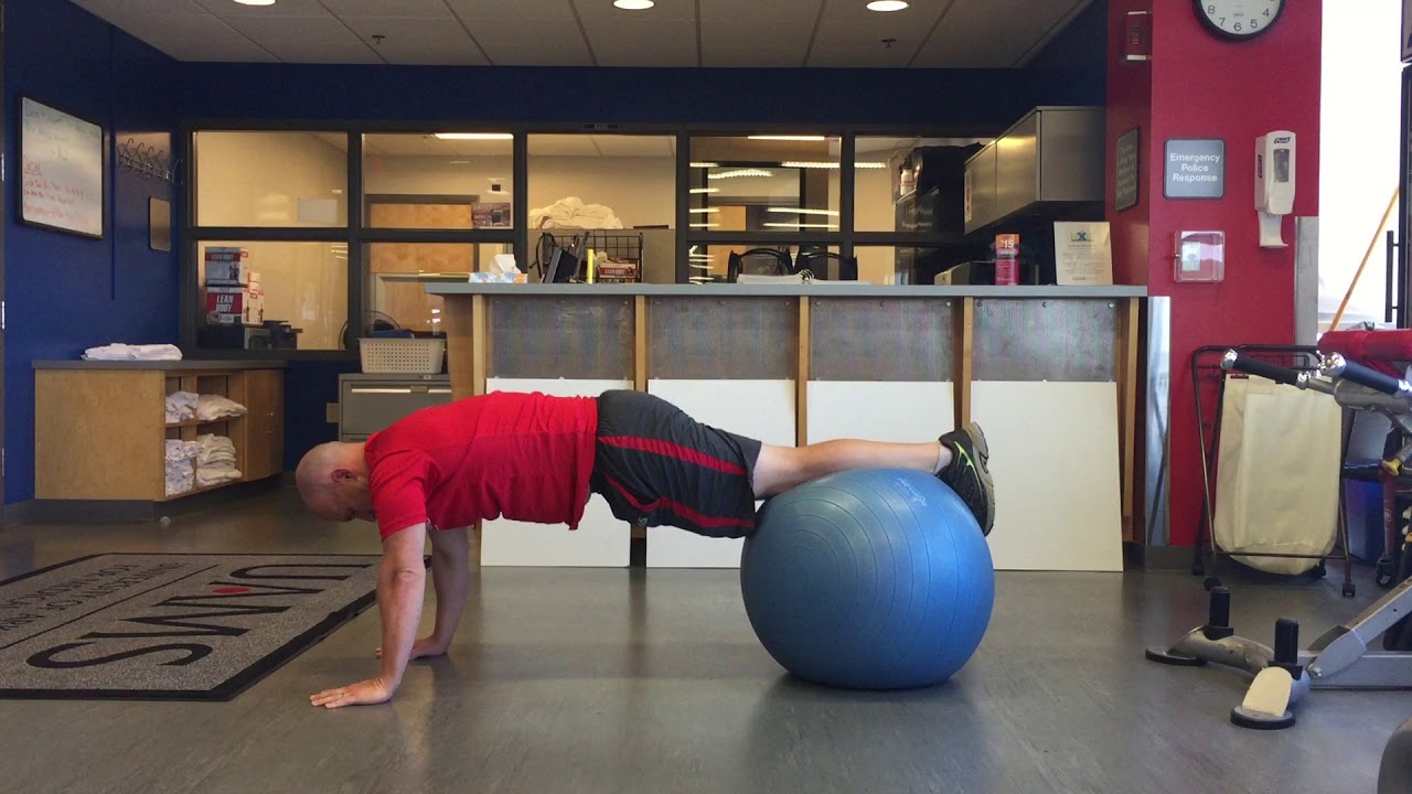 Swiss Ball Pike - YouTube