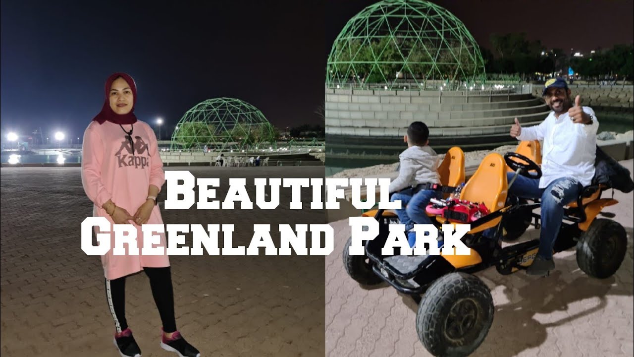 Adventure at Greenland Park +Biking /Shaab AL Bahar Kuwait. - YouTube