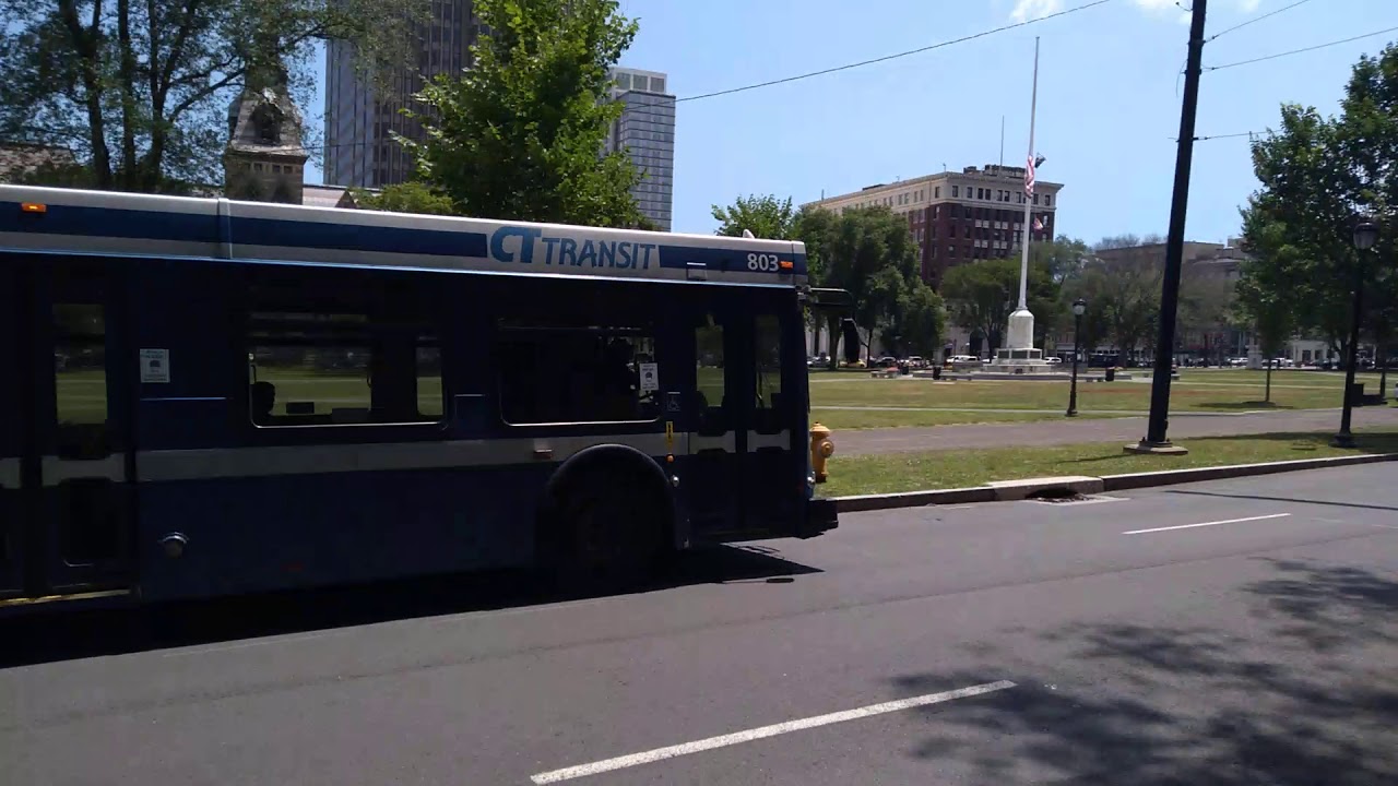 CTTransit New Haven 2008 D35LF 803 - YouTube