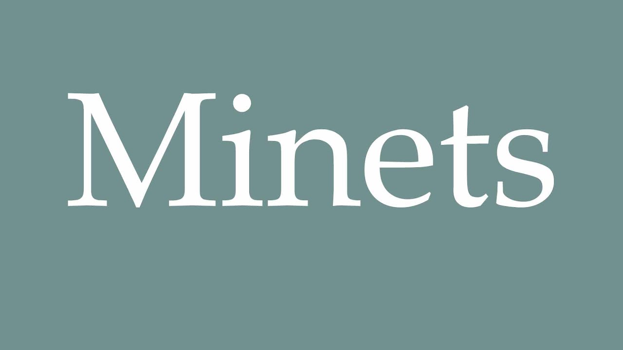 How To Pronounce Minets Twinks Correctly In French Youtube 4891
