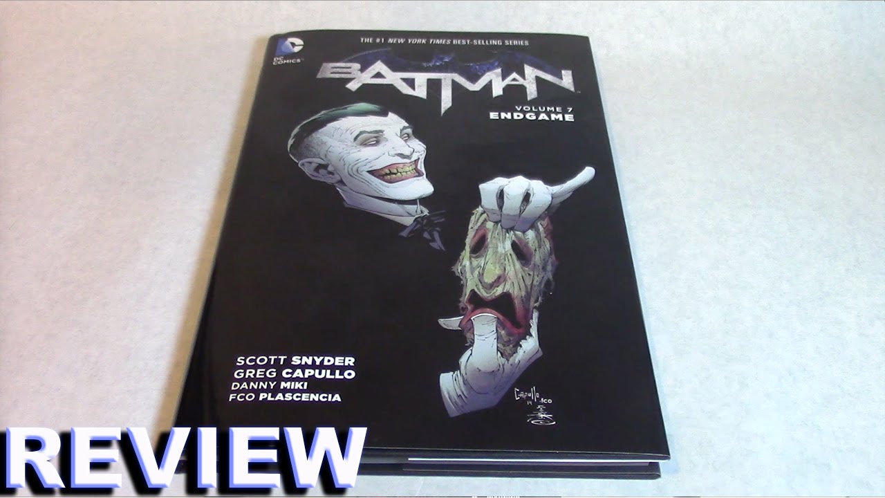 A not so Awesome Review of Batman Vol 7 End Game!!!! (HC) - YouTube