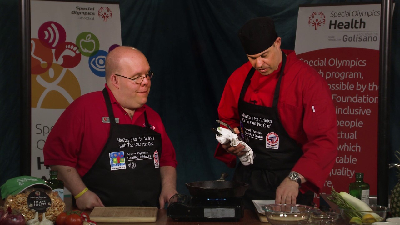 CAST IRON CHEF SHOW #2 - YouTube