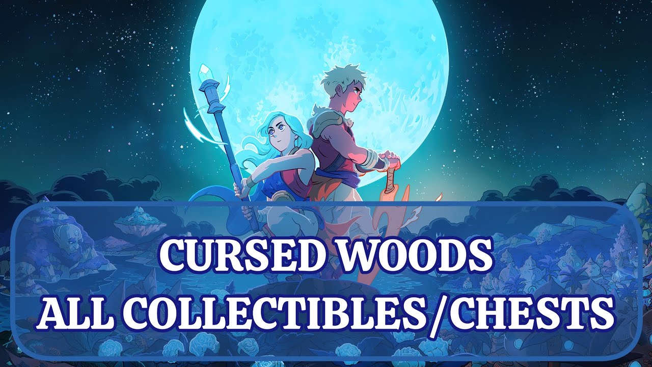 Sea of Stars - Cursed Woods - 100% Walkthrough - All Collectibles - All Chests - YouTube