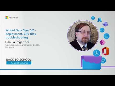 05 School Data Sync 101 – Deployment, CSV Files, Troubleshooting - YouTube