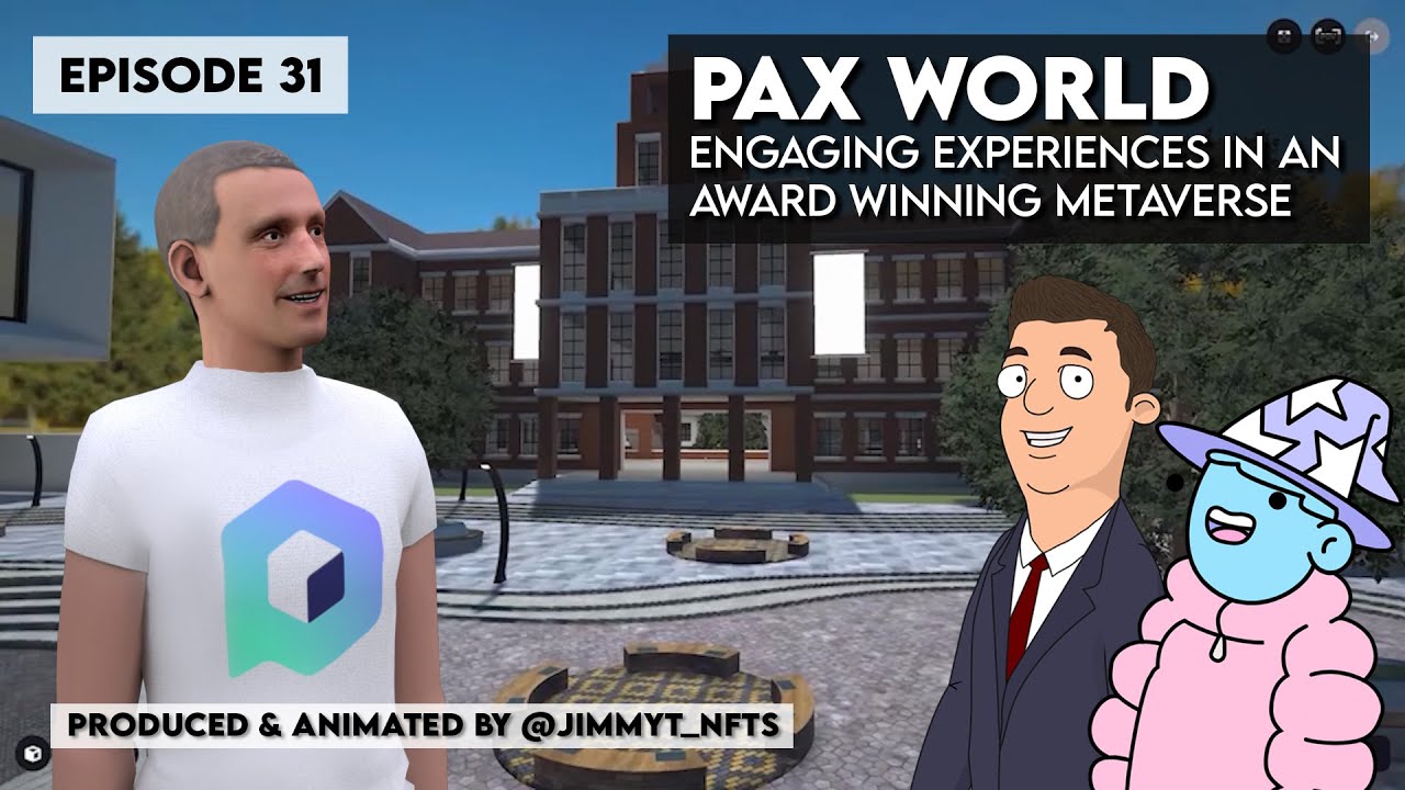 Pax World - Engaging Experiences in an Award Winning Metaverse! - YouTube