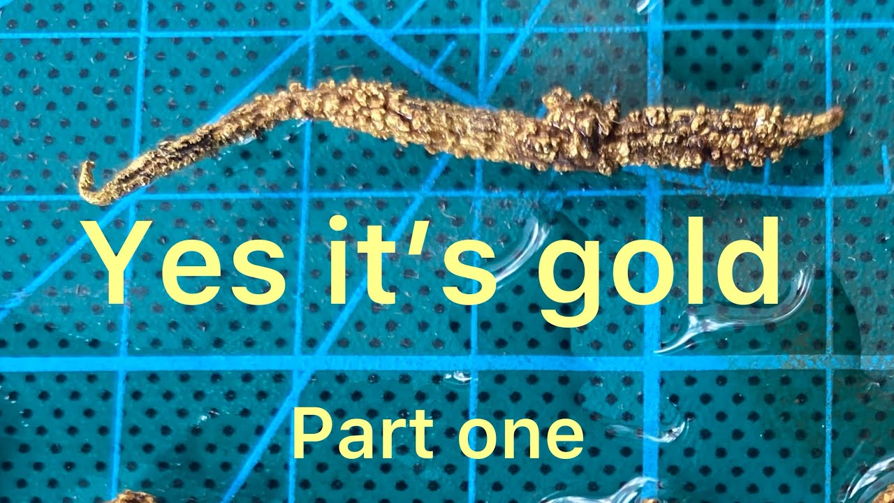 Wire Gold nugget with the GPX 6000 in North Queensland Australia part ...