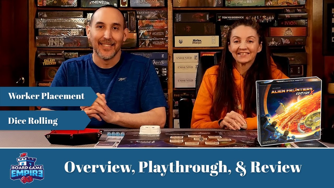 Alien Frontiers Edition X Overview, Playthrough, & Review - YouTube