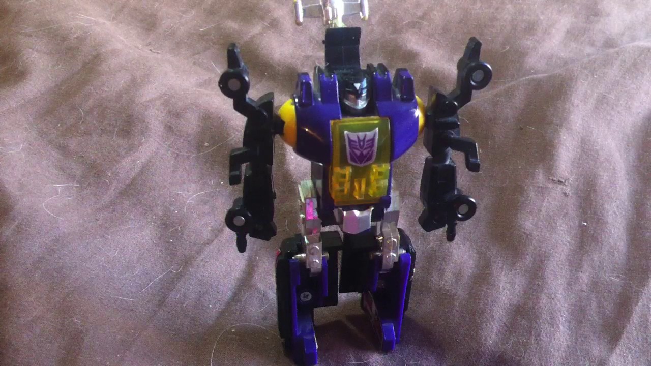 Transformers generation one insecticon bombshell video review - YouTube