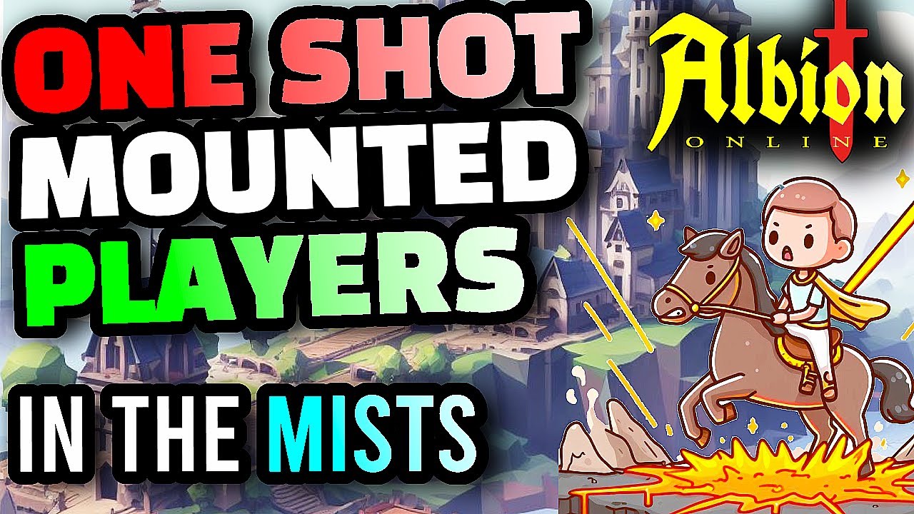 Albion Online - How to ONE SHOT Mounted Players - YouTube