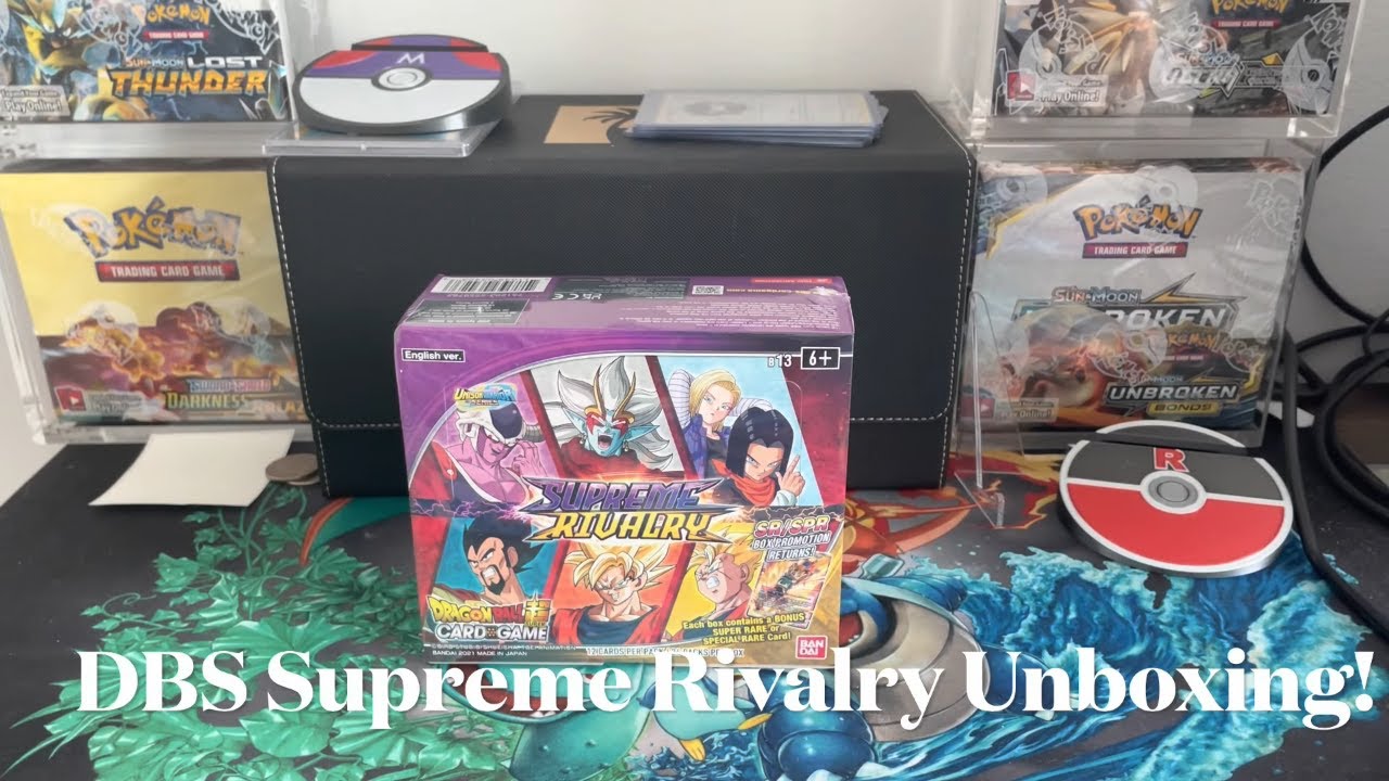 We’re Unboxing Another Supreme Rivalry Booster Box! So many pulls ...