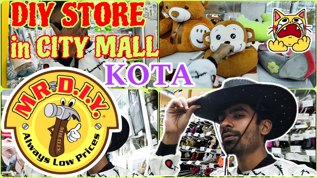 KOTA City mall | DIY STORE | Mrkhan99z - YouTube
