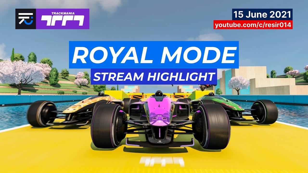 Fall Guys but it's in Trackmania! | Royal Mode - YouTube