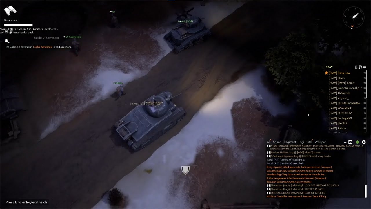 FOXHOLE - Tank Assault - YouTube