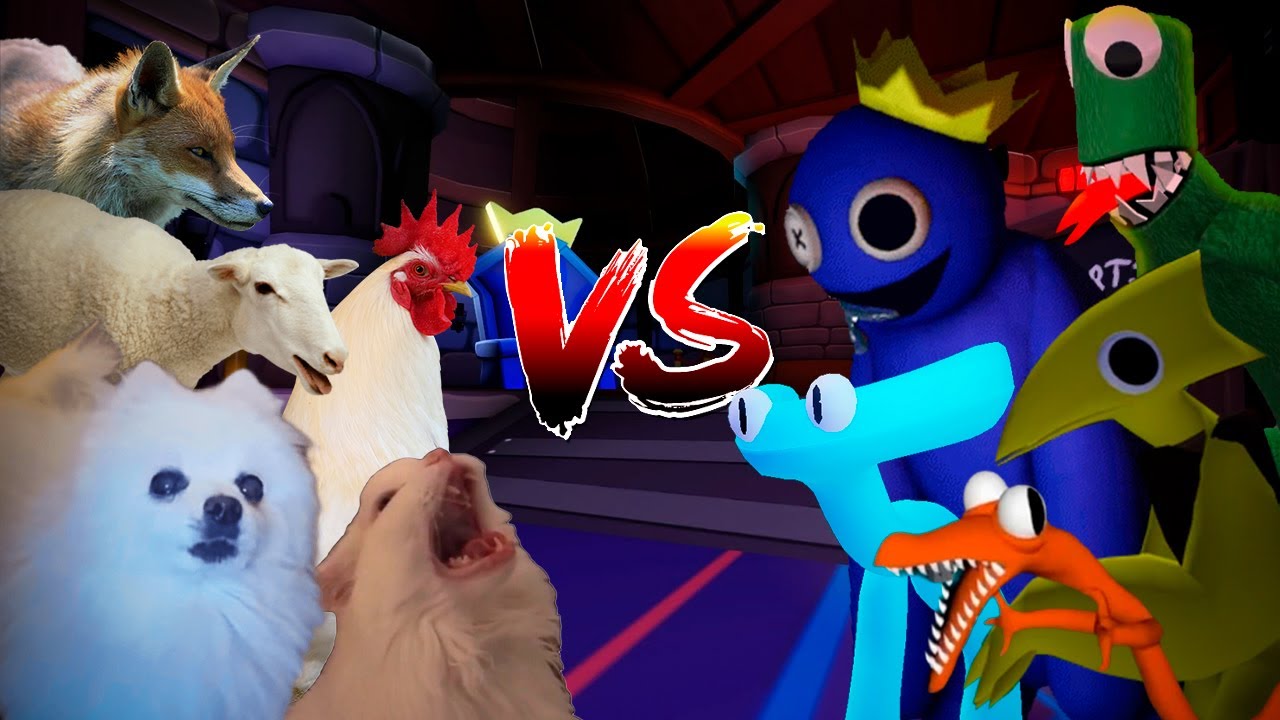 The Rainbow Friends - 'Rise' Cover Animal - YouTube