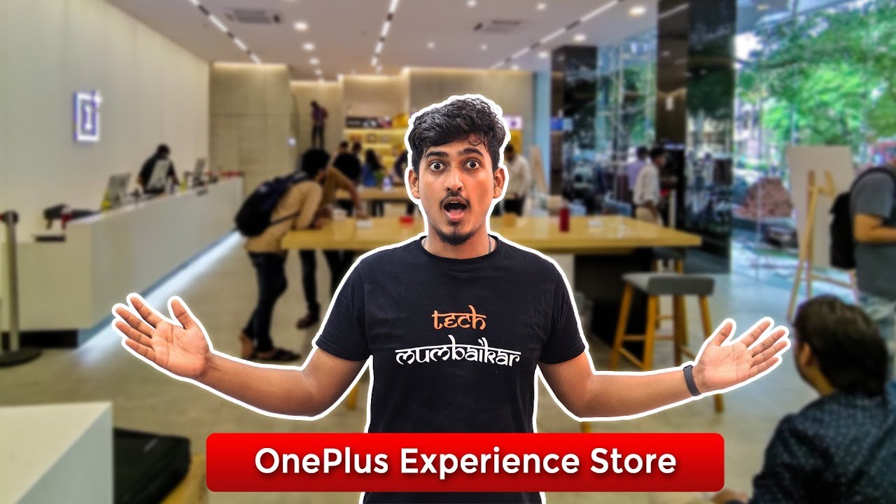 TOUR of OnePlus Experience Store Pune by Tech Mumbaikar 🔥🏬 - YouTube