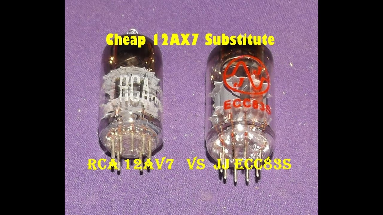 Discussing 12AX7 Variant Gain Structures RCA 12AV7 vs JJ ECC83S 12AX7 ...