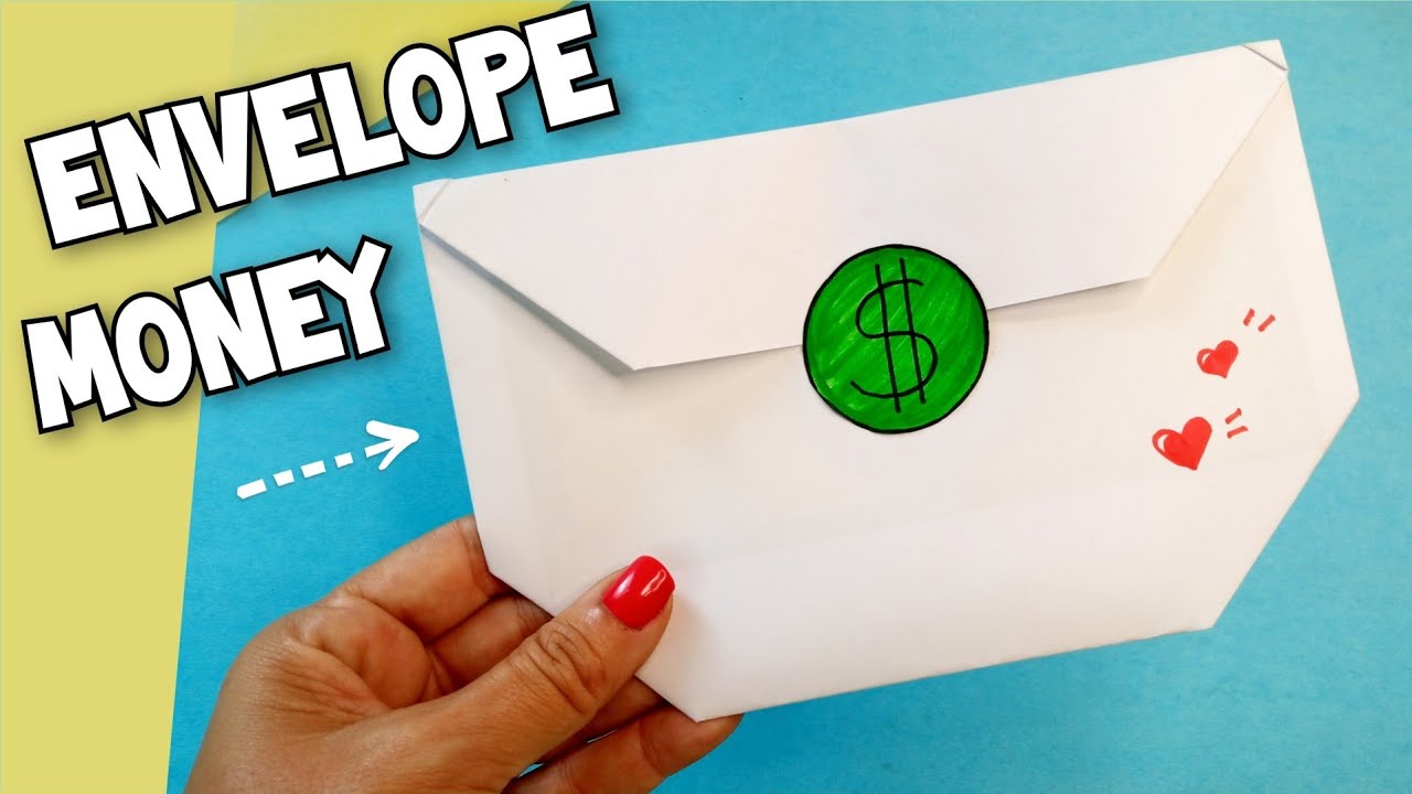 How to Make an Envelope to Store Money | Economies | Craft Paper ...