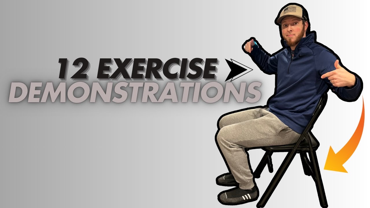 Get Into Shape Using Only a CHAIR! - Full Workout Program - YouTube