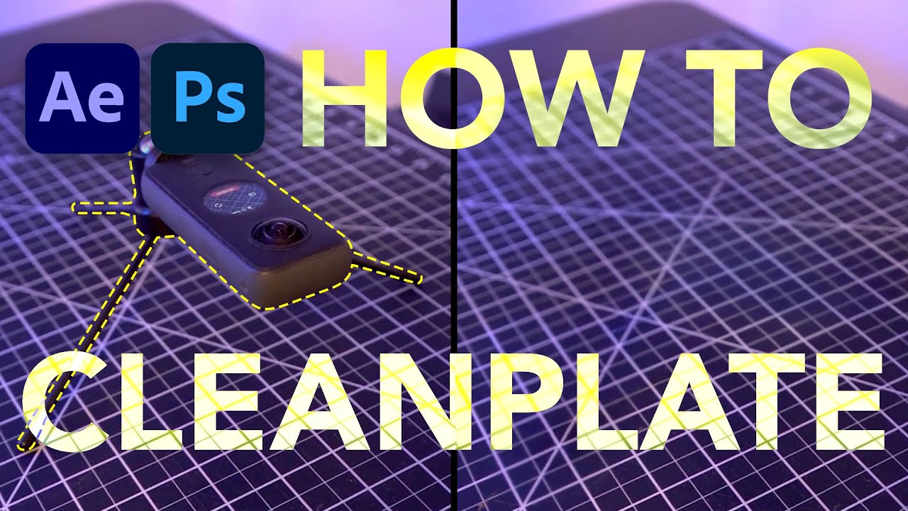 CLEANPLATING techniques in After Effects - YouTube