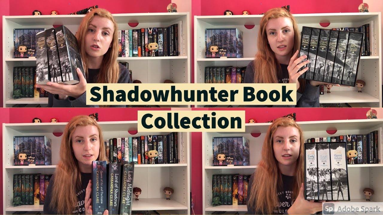 MY SHADOWHUNTER BOOK COLLECTION // CASSANDRA CLARE - YouTube