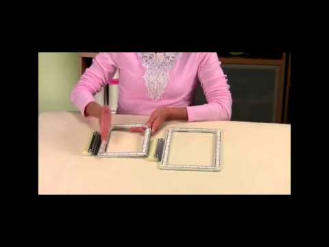 Snap-Hoop - 01 - Embroidery Machine Hoop Placement - DIME - Designs in Machine Embroidery