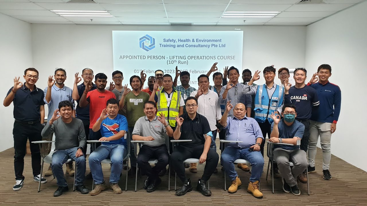 (10th Run) Appointed Person - Lifting Operations Course - YouTube