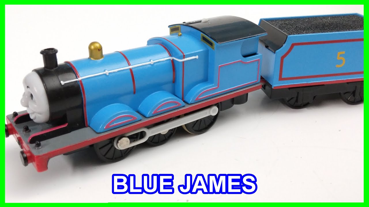 Custom Blue James Trackmaster - YouTube