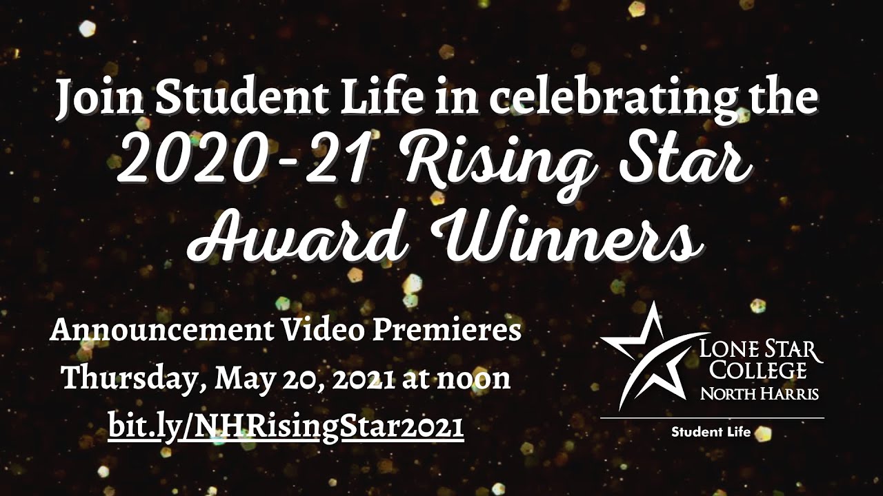 Rising Stars Award Winners Announcement 20200-2021 - YouTube