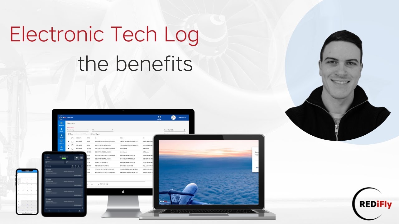 5 benefits of an Electronic Tech Log for the aviation industry - YouTube